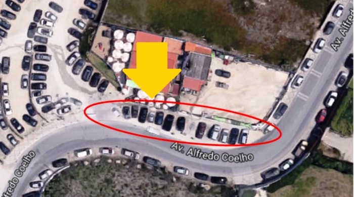 Reabilitação de pavimento pedonal e estacionamento automóvel na Avenida ...